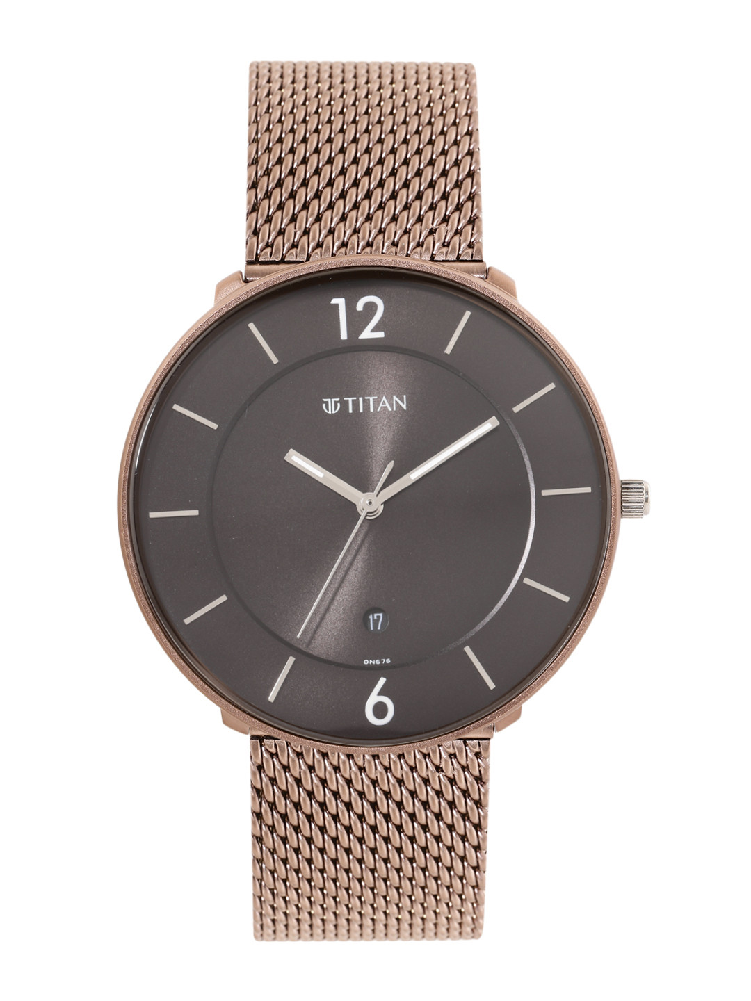 Buy Titan Men Classique Braided Analogue Watch 1849KM04 - Watches for ...