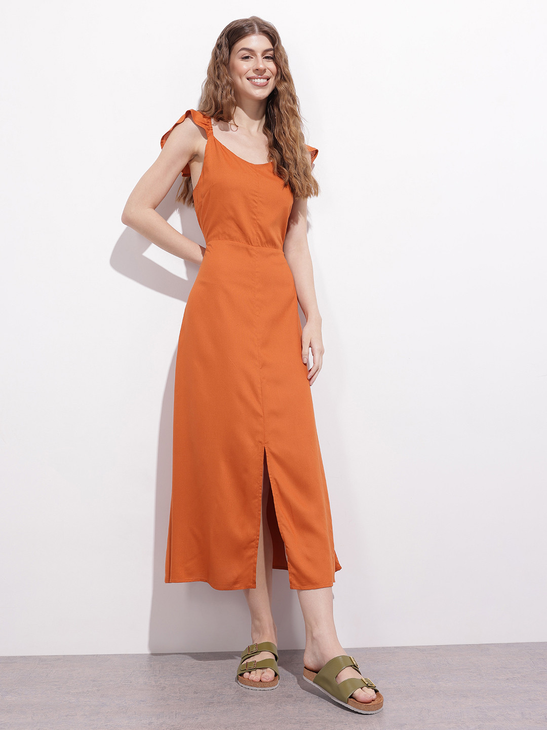 Buy DressBerry Front Slit A Line Dress - Dresses for Women 28191410 ...