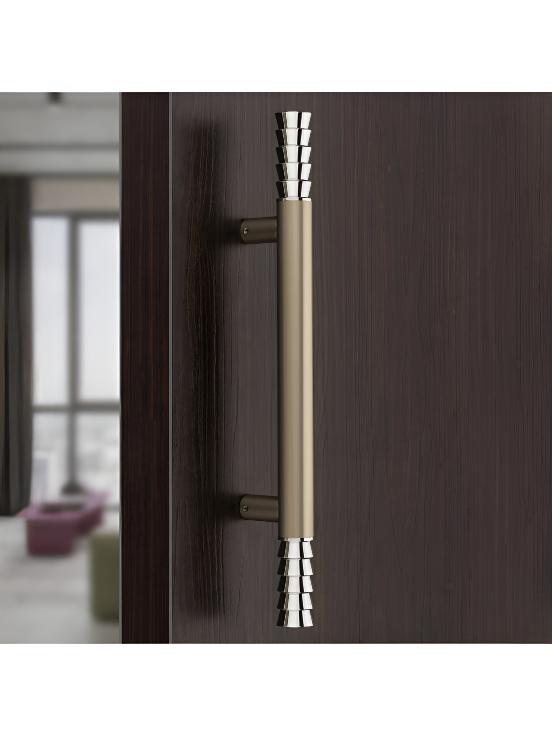 Buy Plantex Silver Toned Textured Door Handle - Hooks And Holders for ...