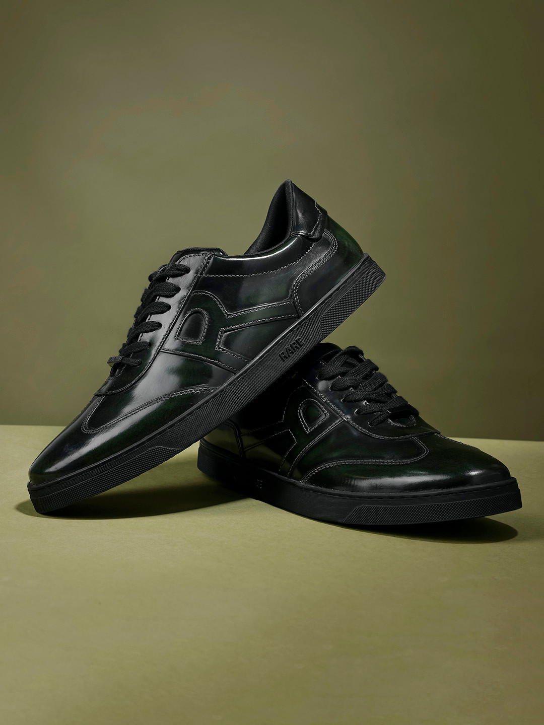 Buy RARE RABBIT Men Mercury Leather Lace Up Sneakers - Casual Shoes for ...