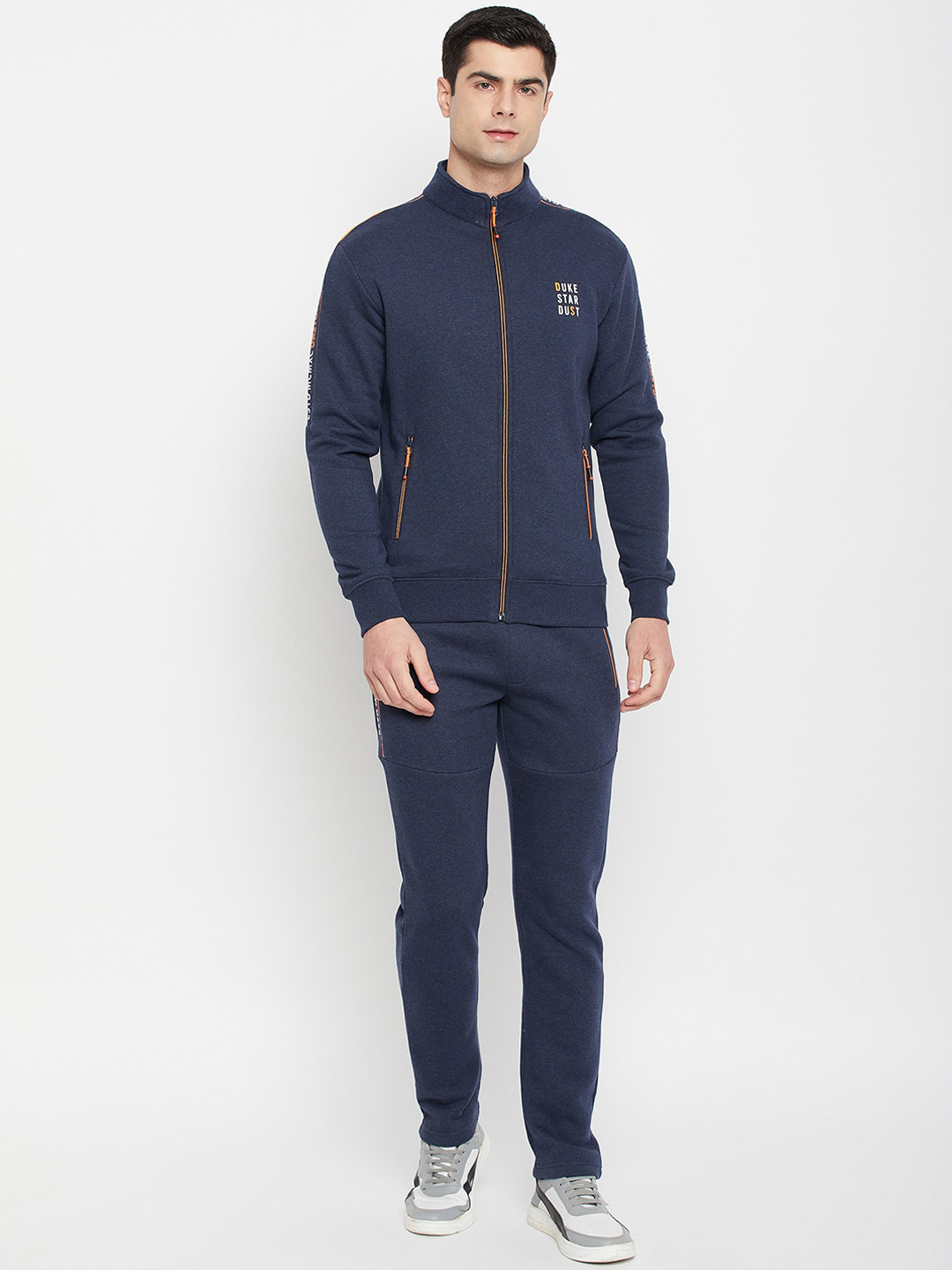 Buy Duke Mock Collar Cotton Sports Tracksuits - Tracksuits for Men ...