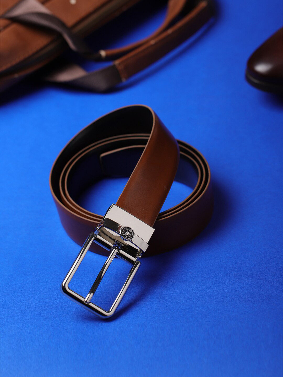 Buy Louis Philippe Men Leather Formal Belt - Belts for Men 28212914 ...
