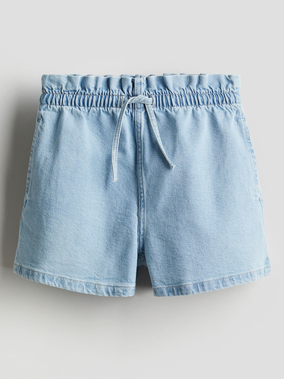 Buy H&M Girls Denim Paper Bag Shorts - Shorts for Girls 28230248 | Myntra