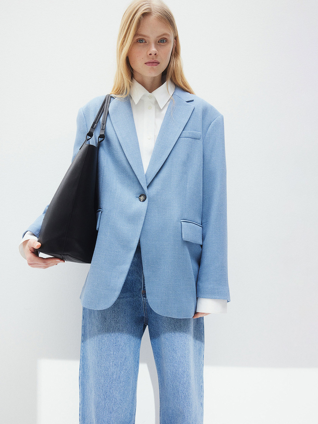 Buy H&M Oversized Blazer - Blazers for Women 28230282 | Myntra