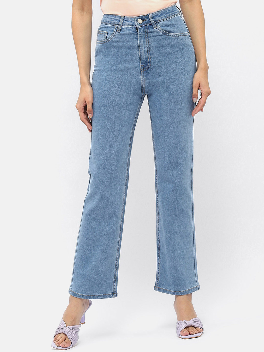Buy Madame Women Straight Fit Jeans - Jeans for Women 28240908 | Myntra
