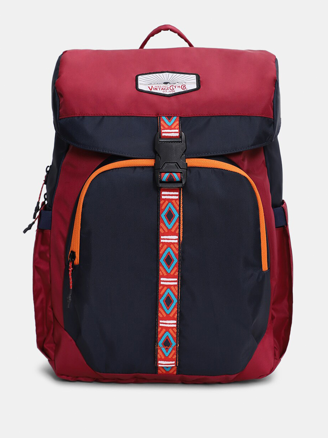 Buy Jack & Jones Colourblocked Backpack - Backpacks for Men 28264402 ...
