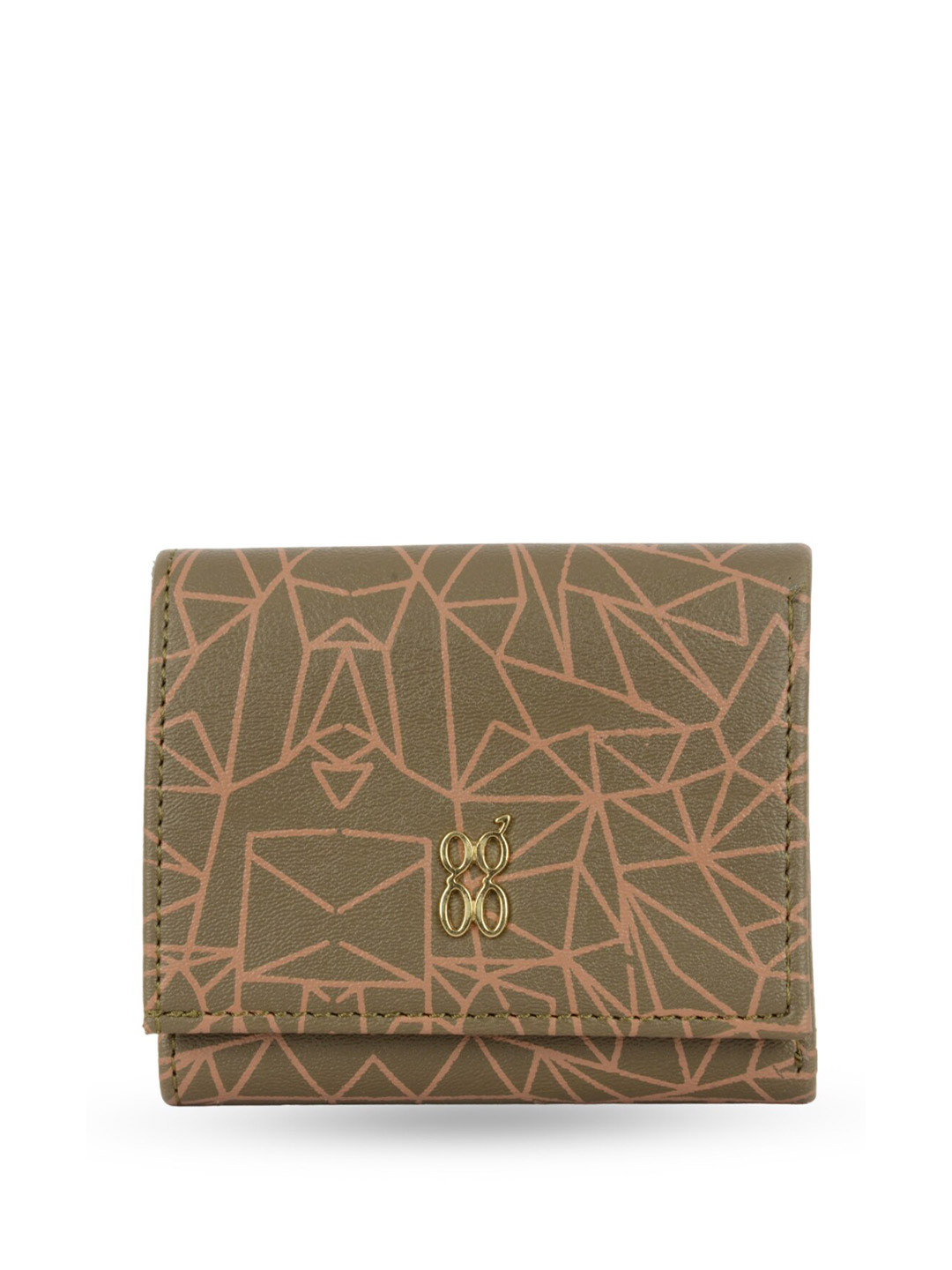 Buy Baggit Lzxe Reef 3T5 E Ashlyn Women Abstract Printed Three Fold ...