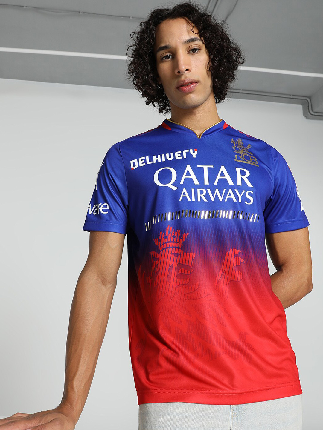 Buy Puma RCB Official Match Authentic Replica 2024 Cricket Jersey ...