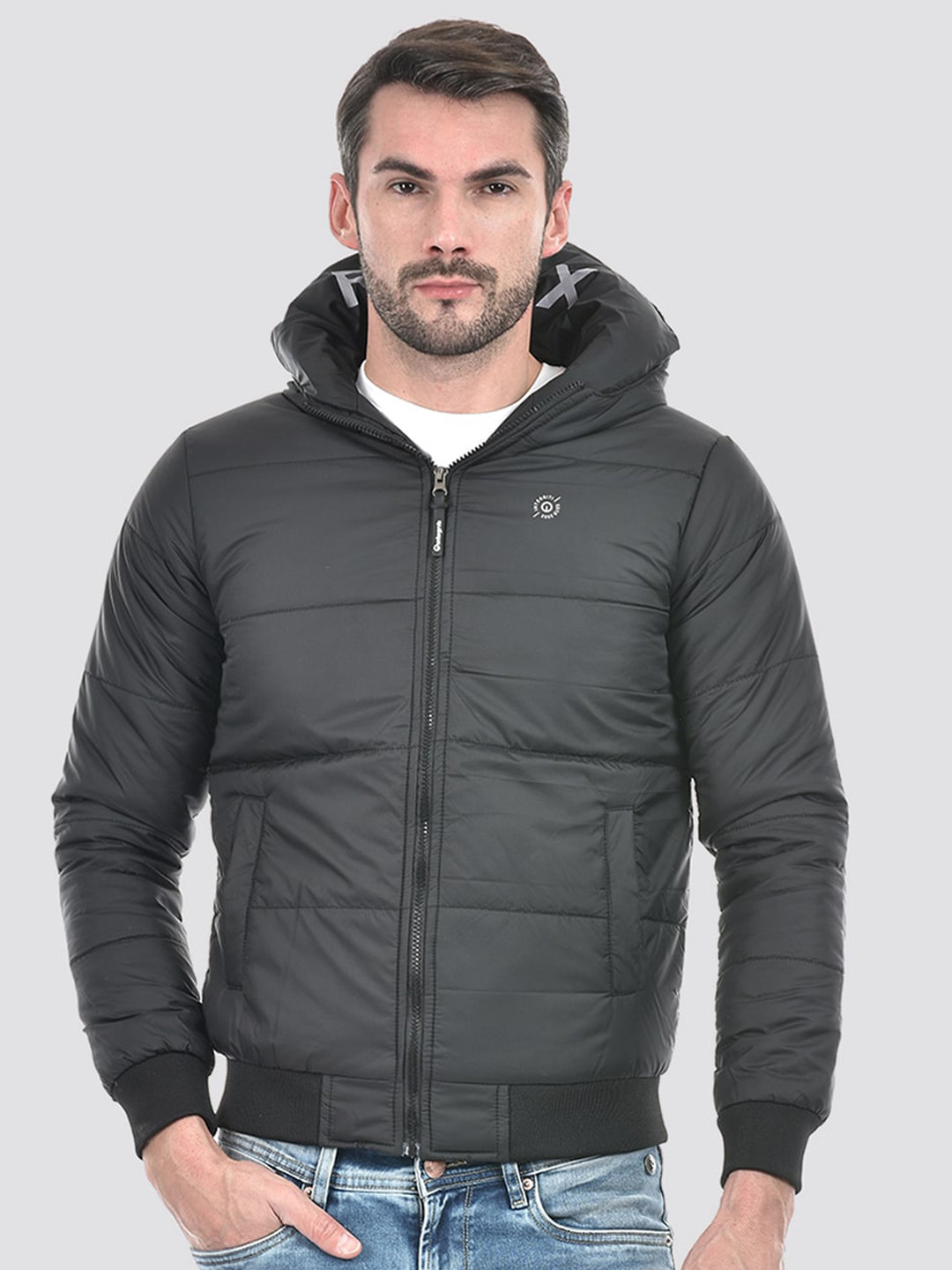 Buy Integriti Hooded Puffer Jacket - Jackets for Men 28298756 | Myntra