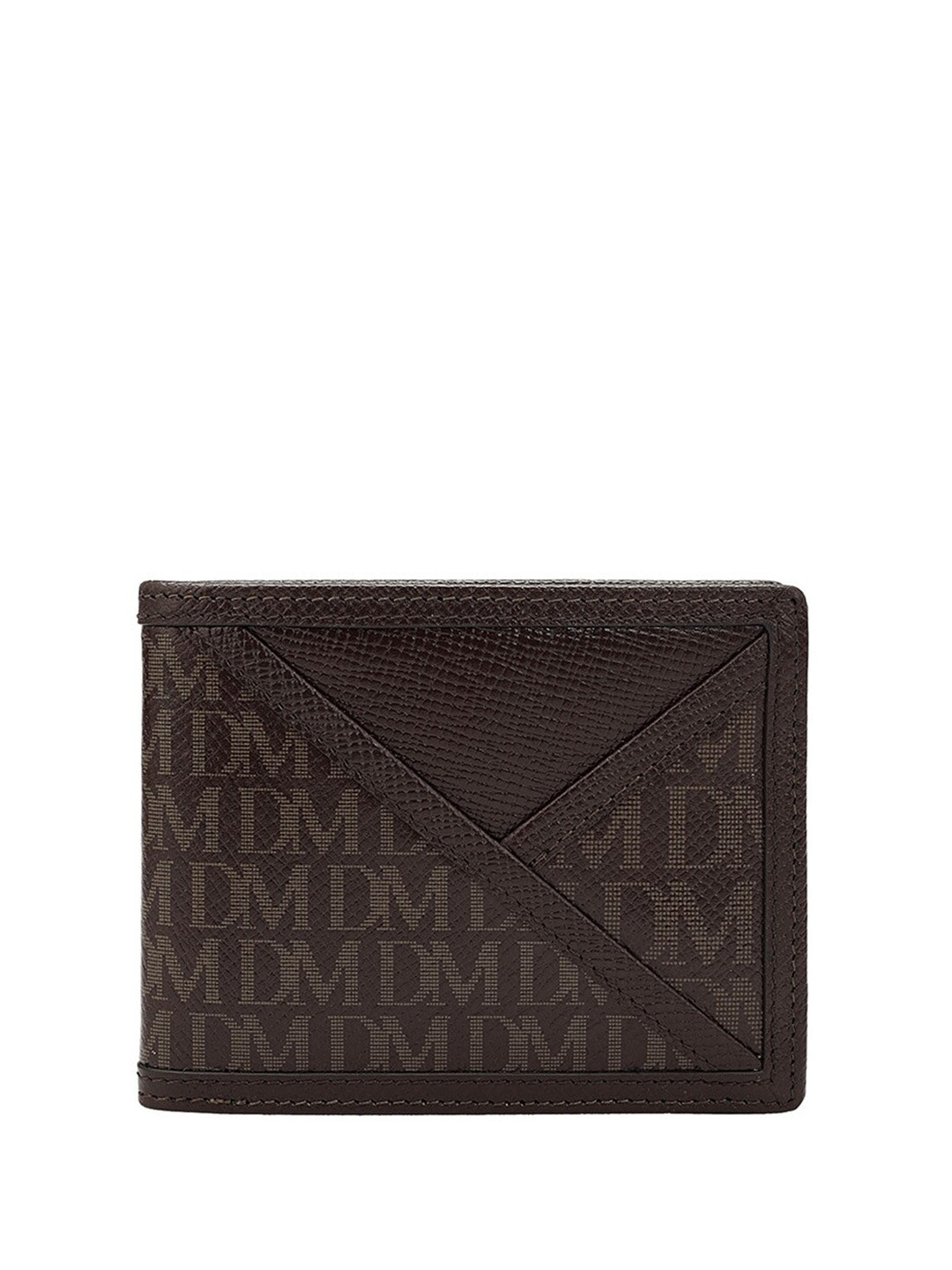 Buy Da Milano Men Typography Printed Leather Two Fold Wallet - Wallets ...