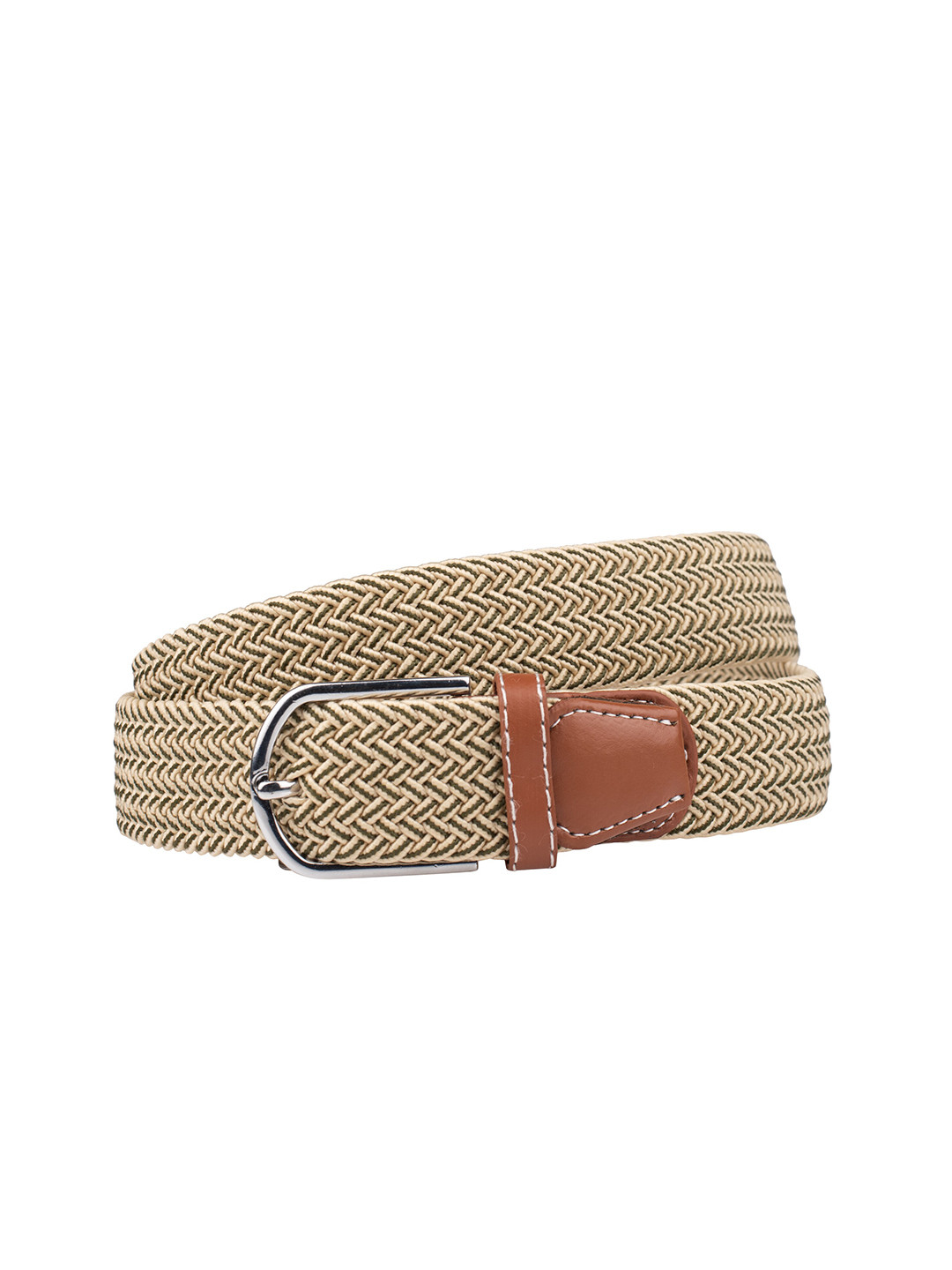 Buy The Tie Hub Men Braided Stretchable Casual Elasticated Belt - Belts ...