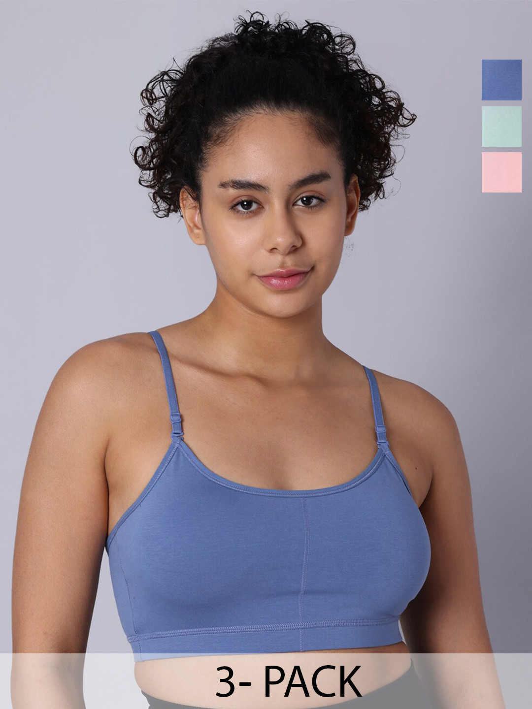 Buy Sillysally Pack Of 3 Full Coverage All Day Comfort Cotton Workout ...