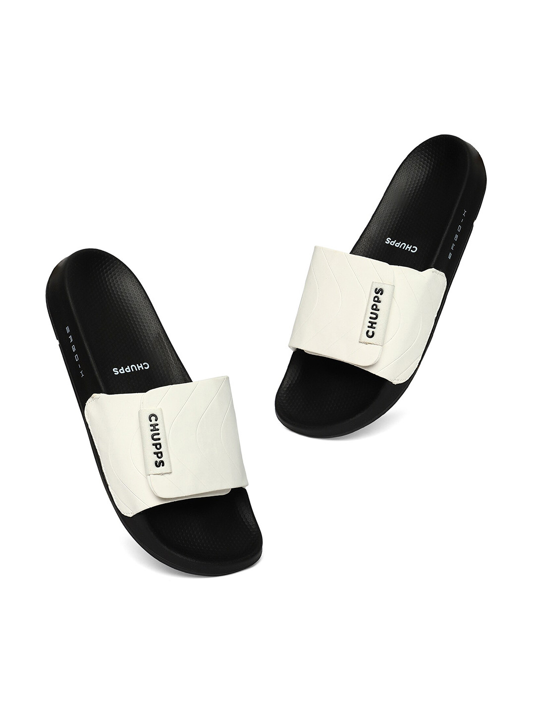 Buy CHUPPS Men Flow ErgoX Plus Comfort Slider - Flip Flops for Men ...