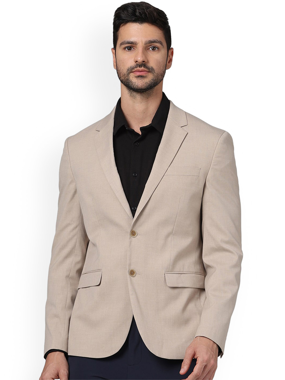 Buy Celio Slim Fit Single Breasted Formal Blazer - Blazers for Men ...
