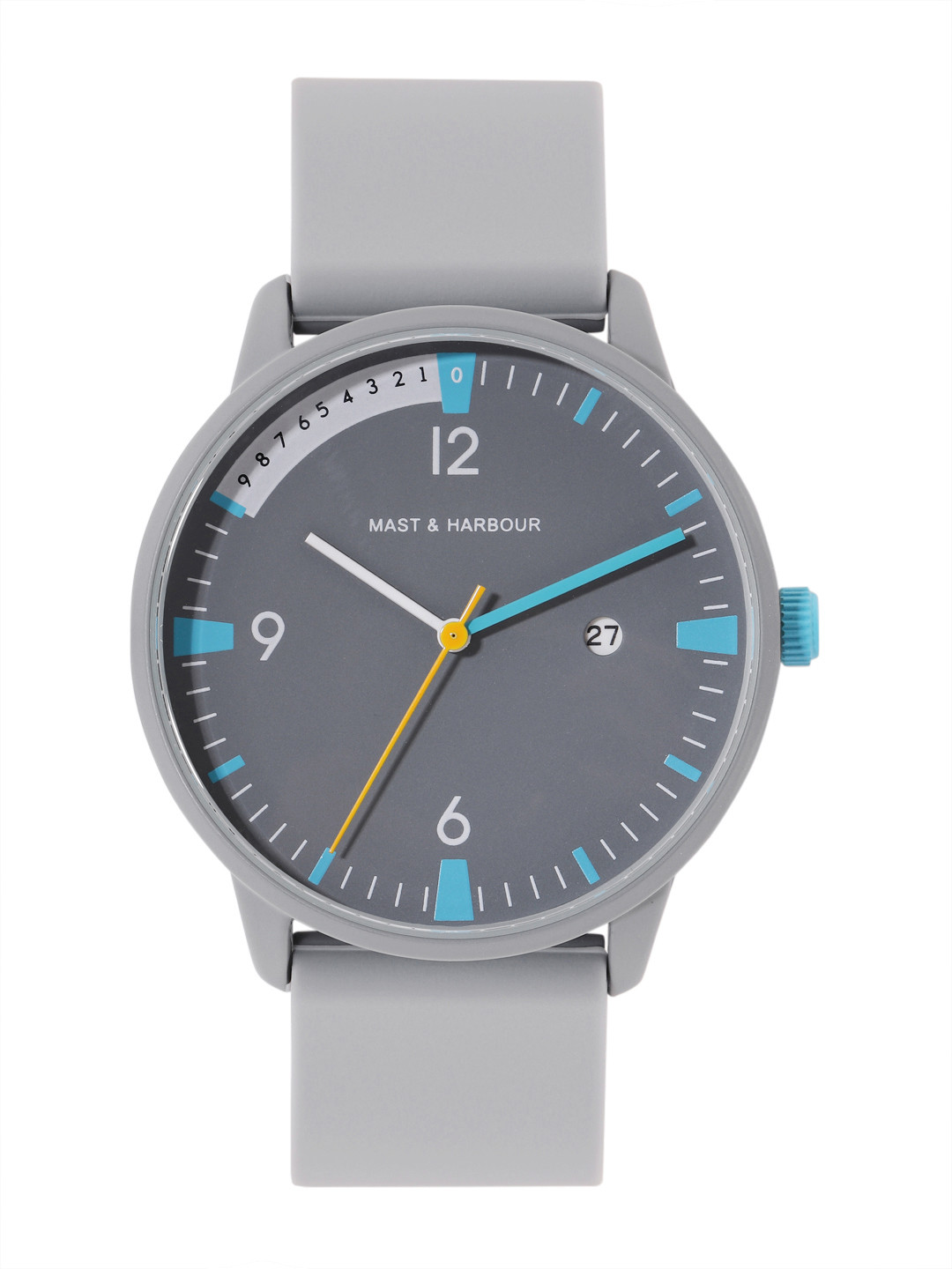 Buy Mast & Harbour Men Analogue Watch MFB PN DK2749C 03 GREY - Watches ...