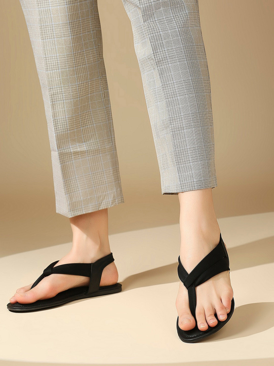 Buy Inc 5 Backstrap Open Toe Flats - Flats for Women 28371400 | Myntra