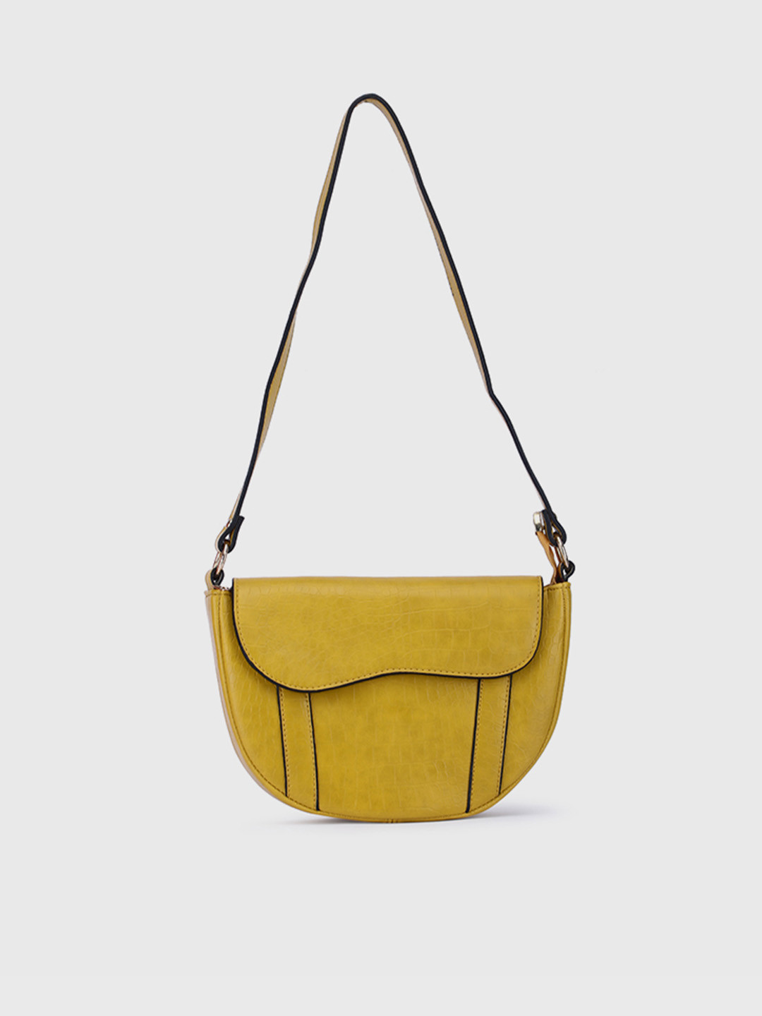 Buy LA ELLORE Leather Half Moon Sling Bag - Handbags for Women 28373820 ...