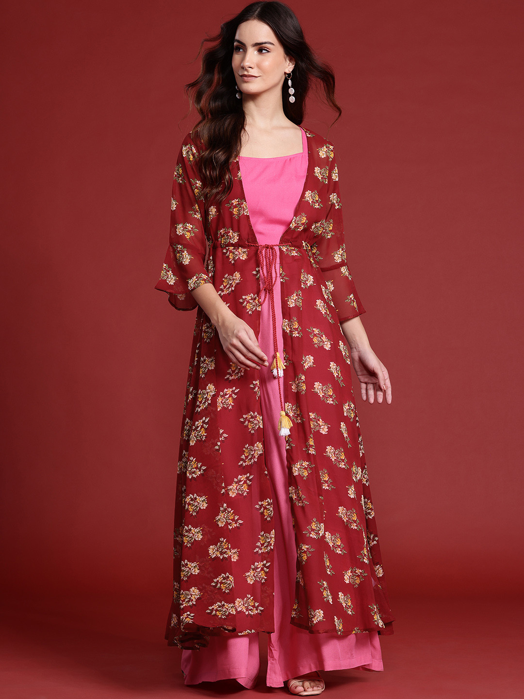 Buy All About You Fusion Co Ords With Printed Shrug - Co Ords for Women 28373918 | Myntra