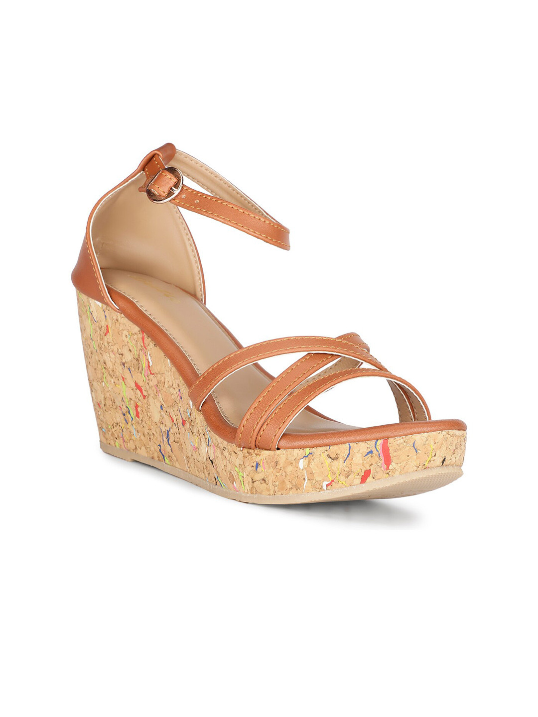 Buy Bata Strappy Open Toe Wedges - Heels for Women 28394196 | Myntra