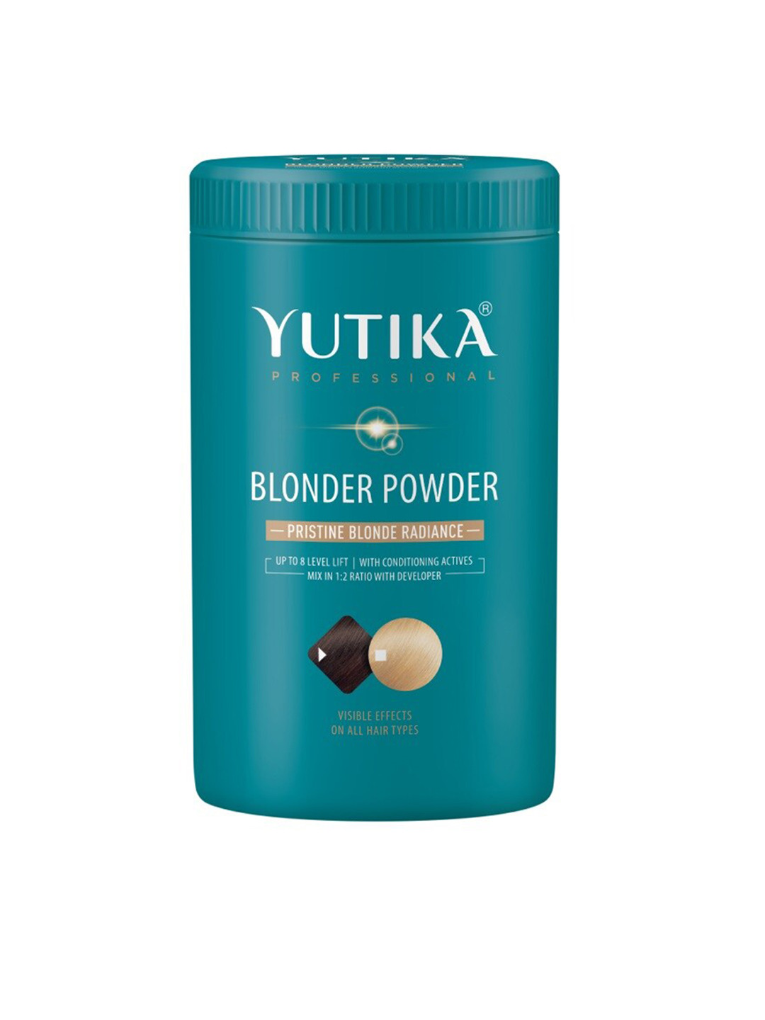 Buy YUTIKA Professional Hair Bleach Blonder Powder 500 Gm - Hair Colour ...