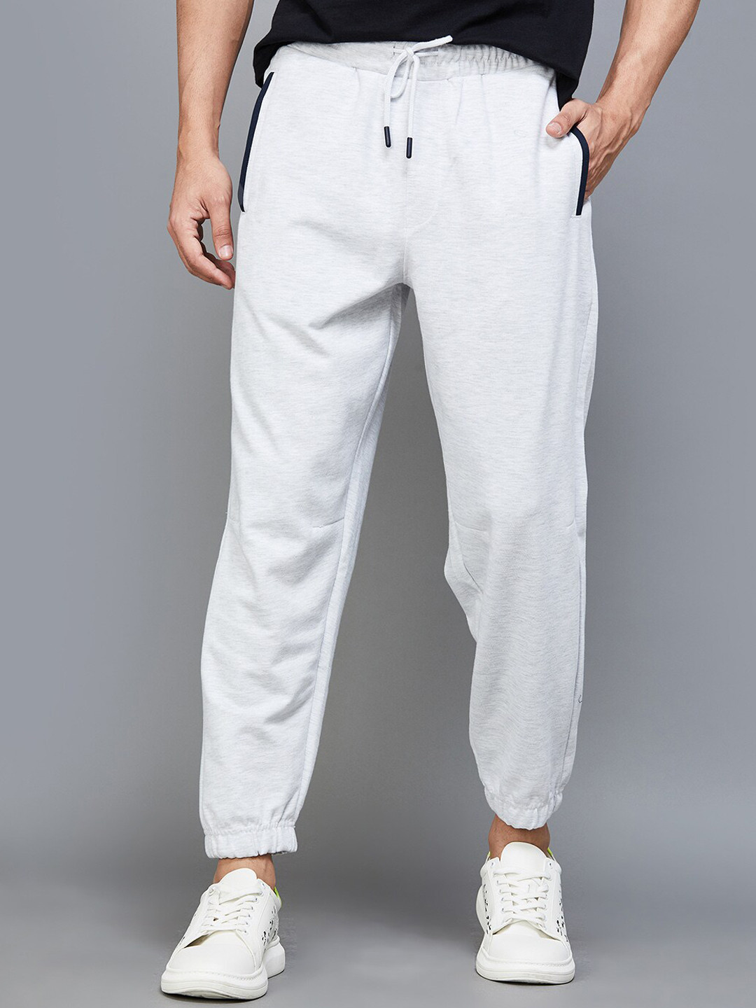 Buy Fame Forever By Lifestyle Men Mid Rise Cotton Joggers - Track Pants ...