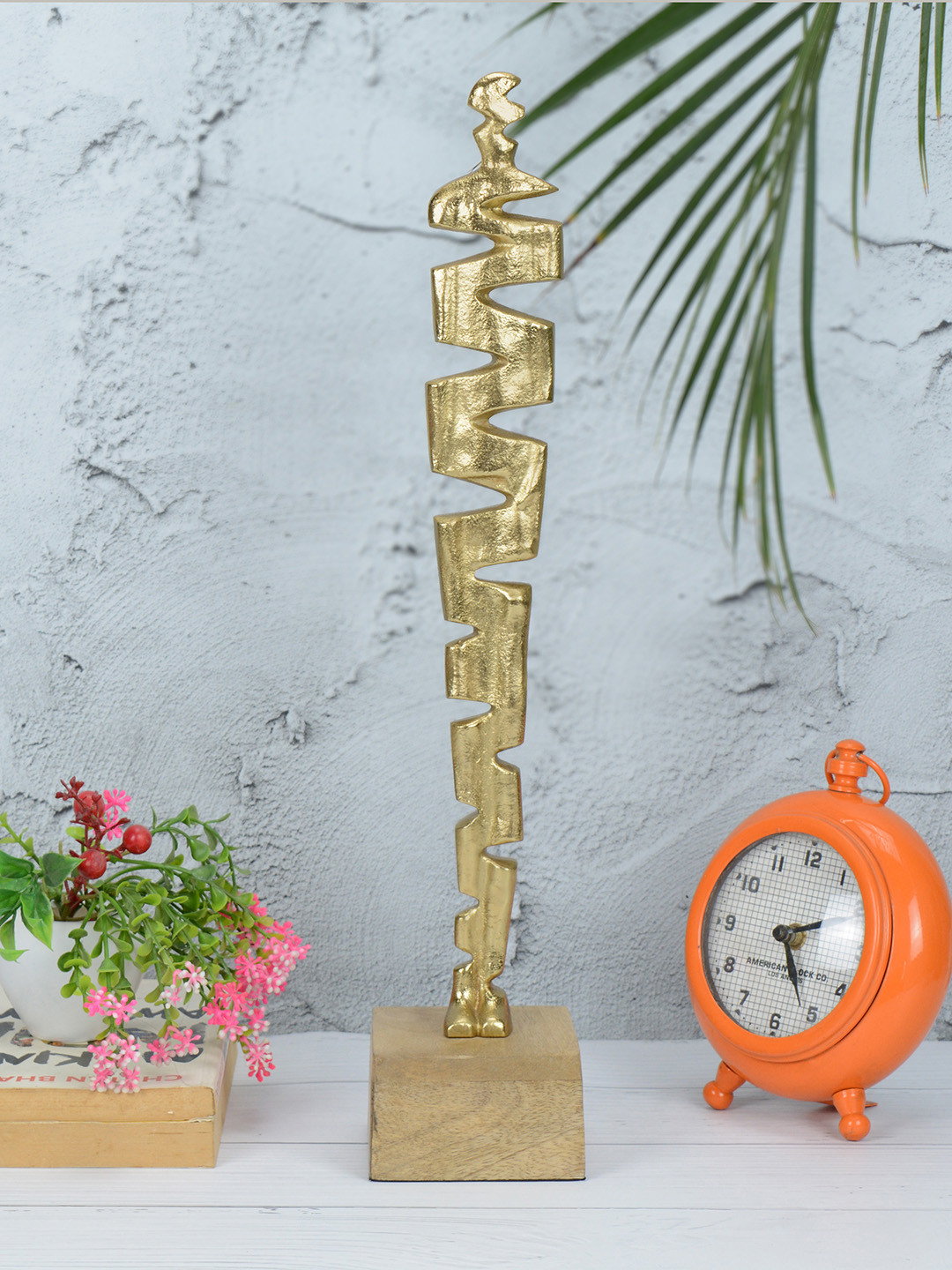 Buy Maison Modern Gold Toned Curio Showpiece - Showpieces for Unisex ...