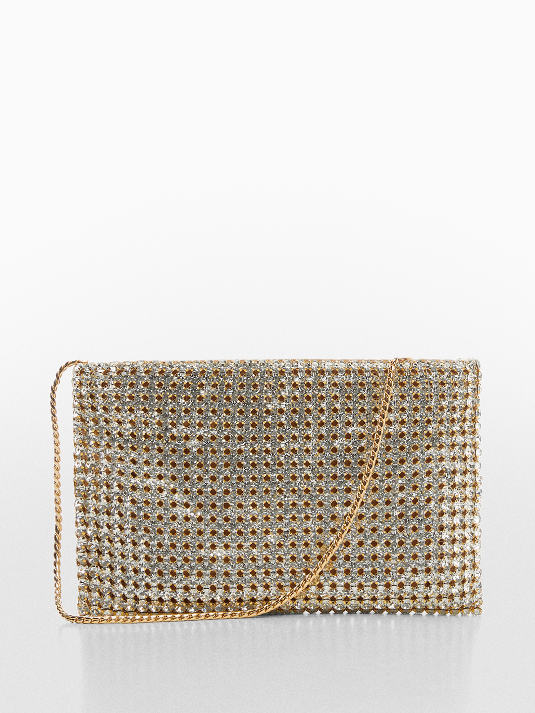Buy MANGO Embellished Structured Handheld Bag - Handbags for Women ...