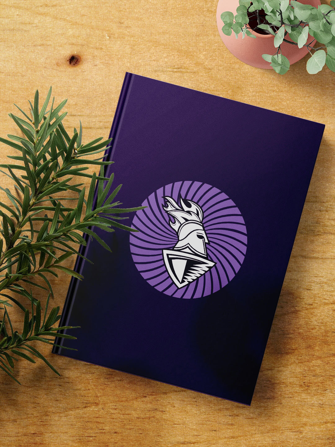 Buy FanCode Kolkata Knight Riders Logo Printed Notebook - Stationery ...
