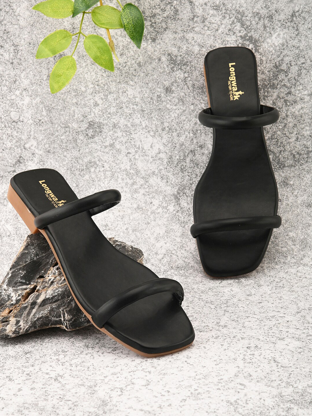 Buy Longwalk No Back Strap Open Toe Flats - Flats for Women 28518332 ...