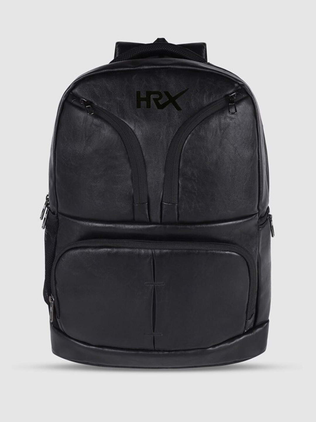 Buy HRX By Hrithik Roshan Unisex Grey Backpack With Reflective Strip ...