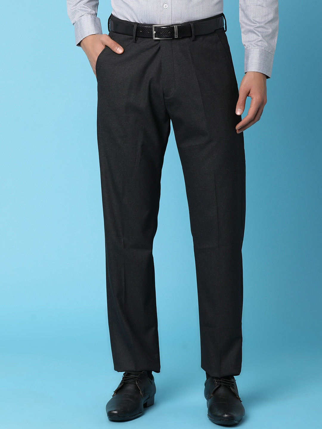 Buy V Mart Men Slim Fit Mid Rise Formal Trouser - Trousers for Men ...