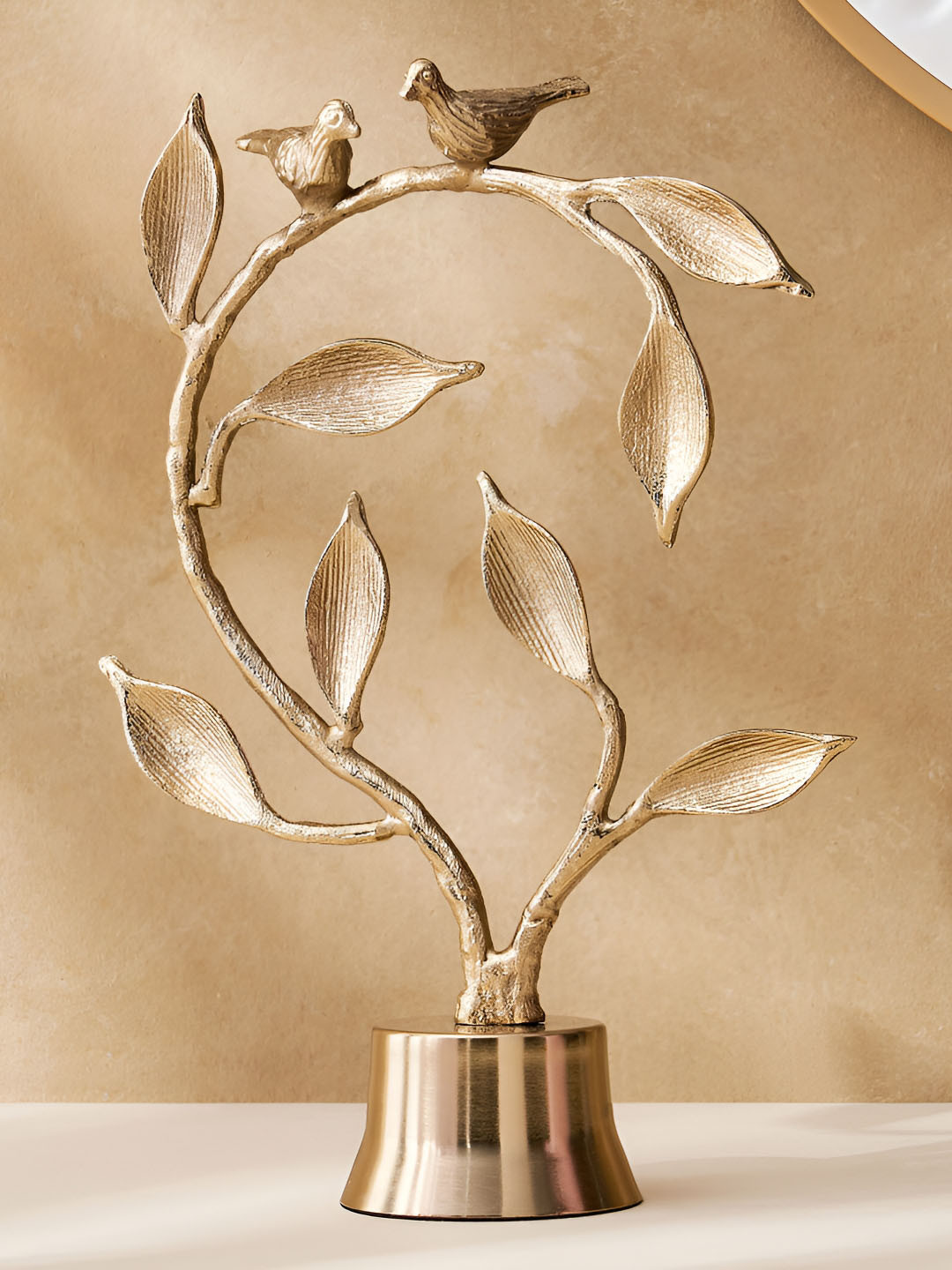 Buy Home Centre Gold Toned Metal Figurine Decorative Showpiece ...