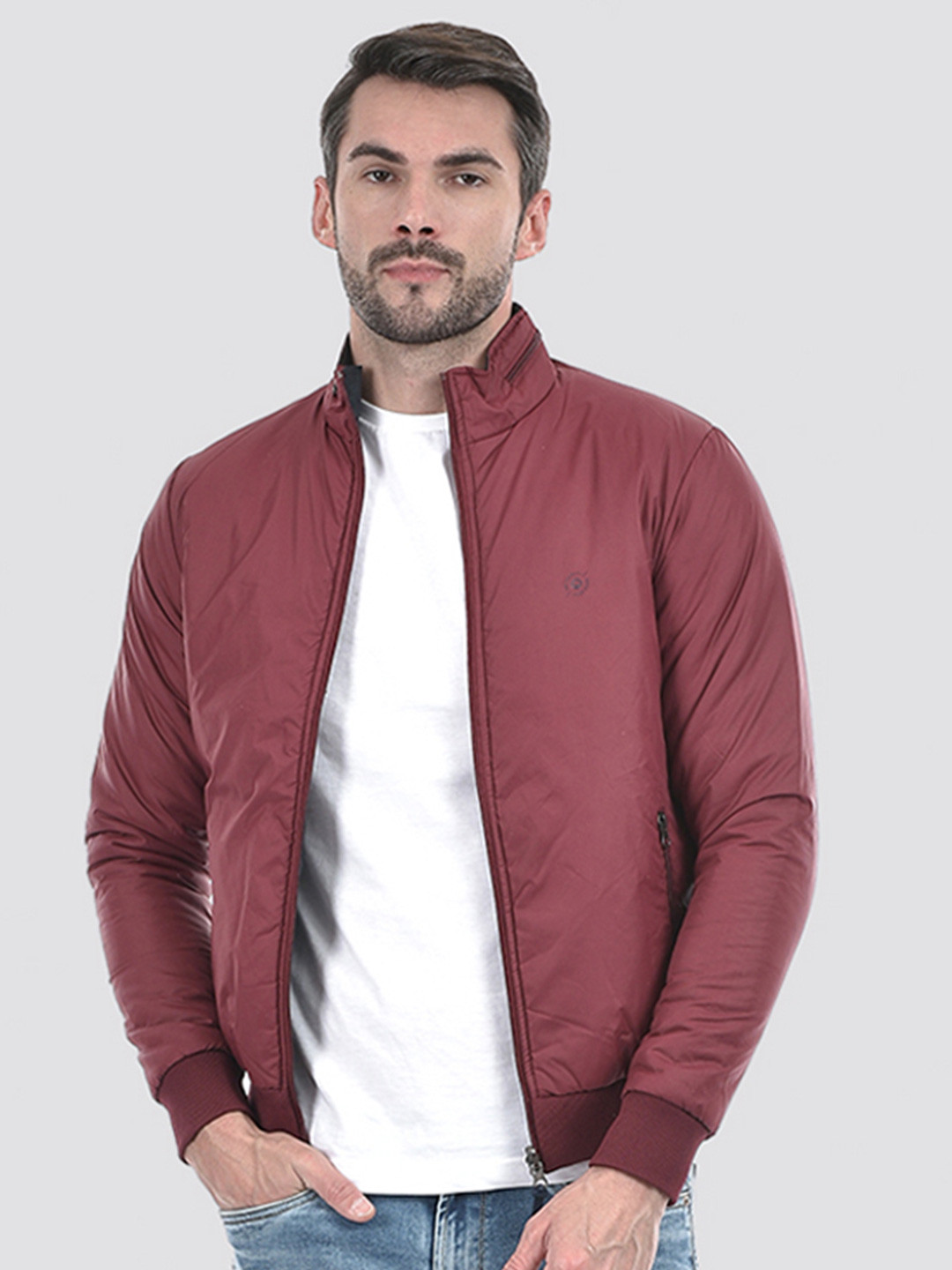 Buy Integriti Men Without Reversible Crop Open Front Jacket - Jackets ...