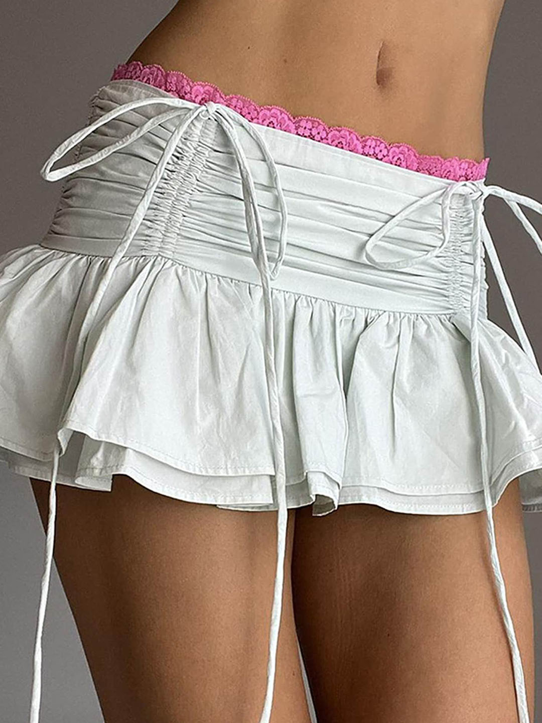 Buy LULU & SKY Ruffled Mini Skirts - Skirts for Women 28540152 | Myntra