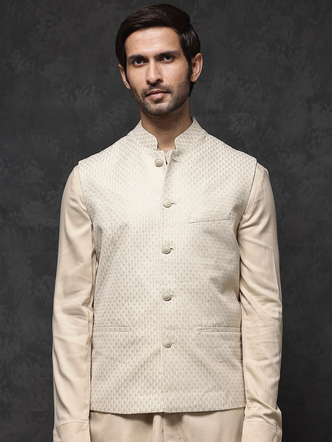 Buy RARE RABBIT Regular Kurta With Pyjamas - Kurta Sets for Men ...