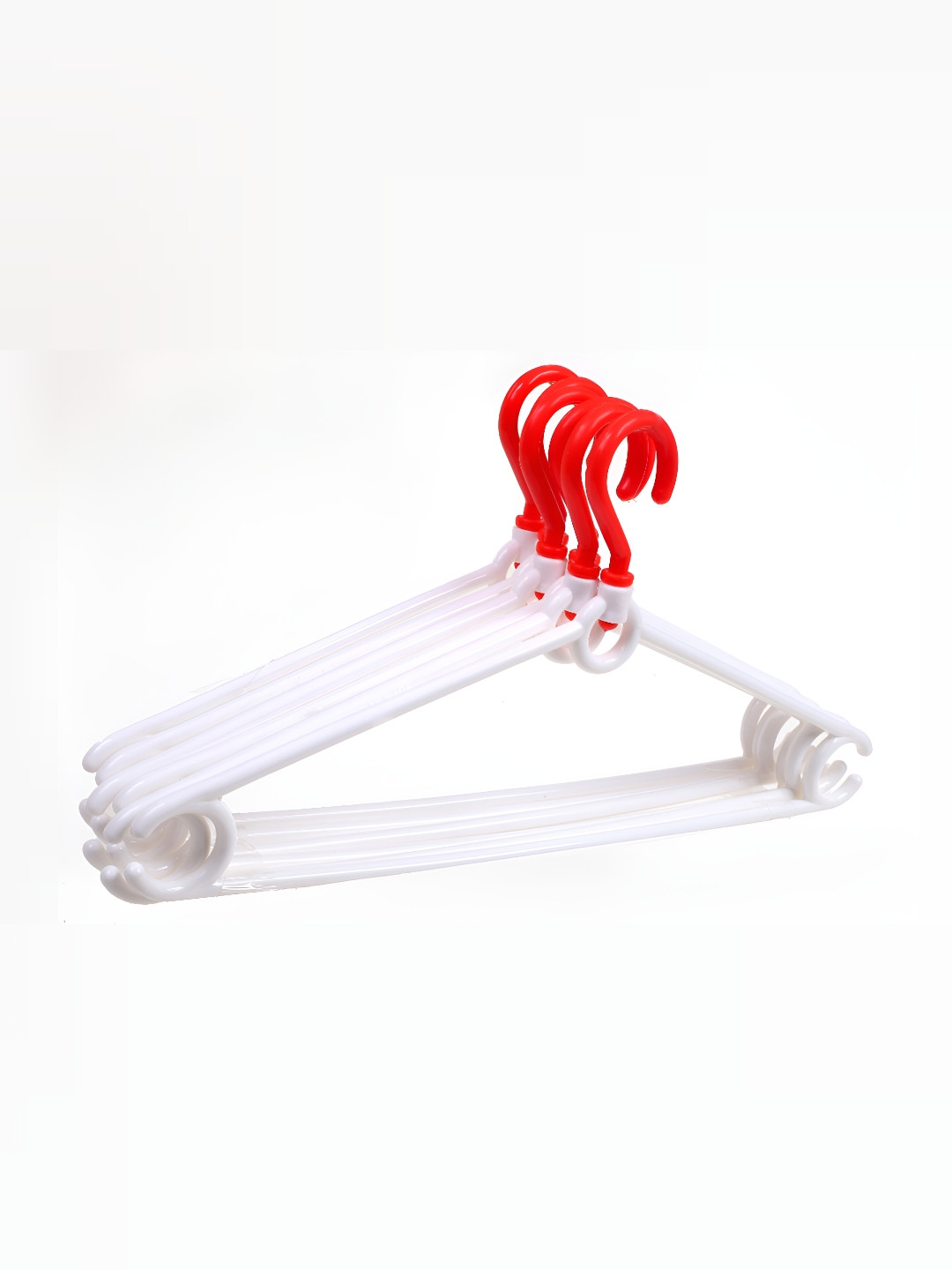 Buy SINAL White & Red 6 Pieces Bar Hangers - Hanger for Unisex 28544474 ...