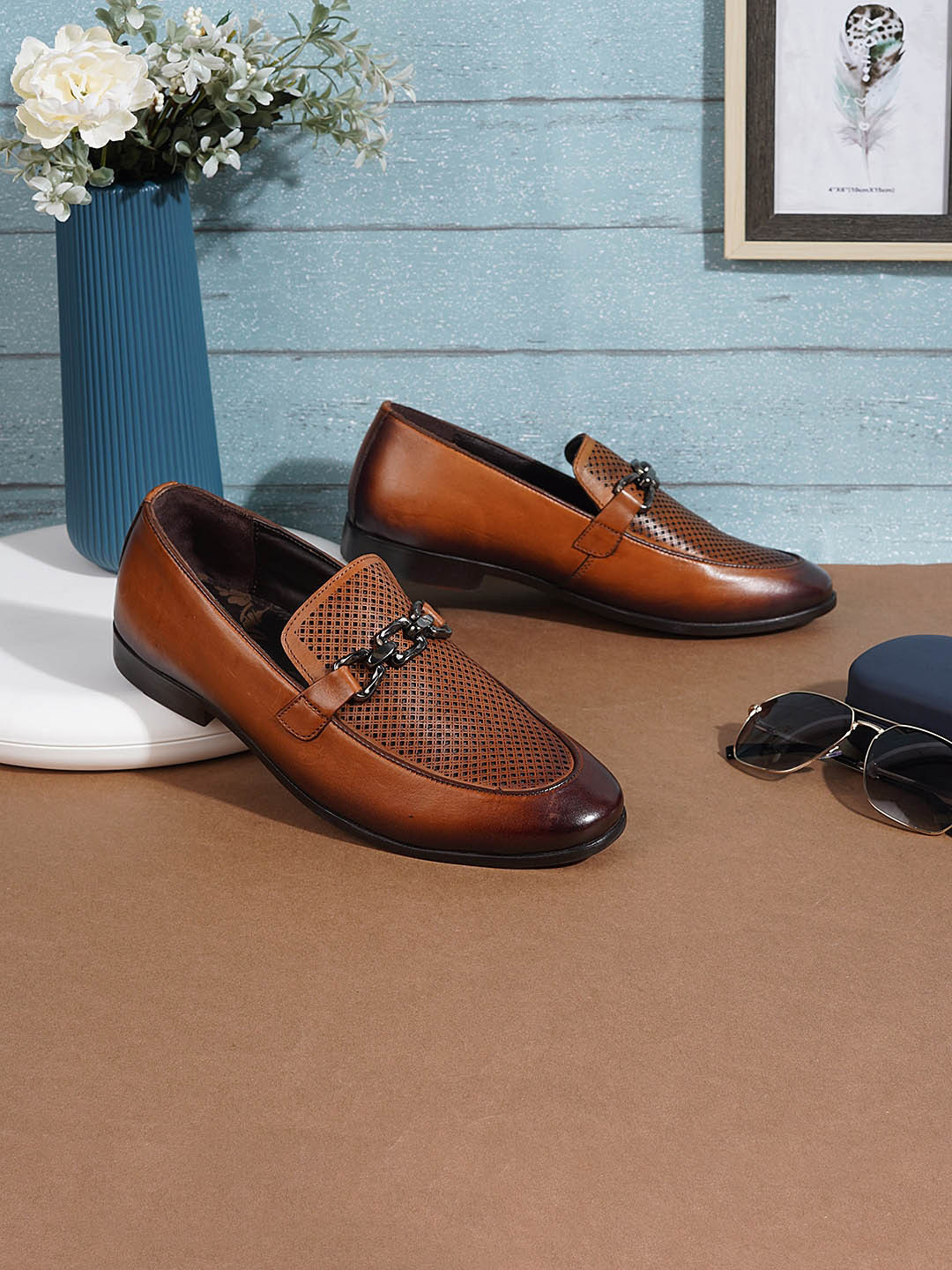 Buy Metro Men Leather Formal Loafers - Formal Shoes for Men 28552552 ...