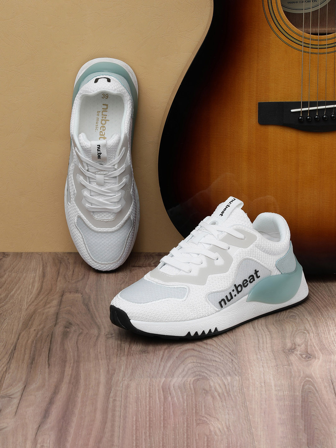 Buy Nubeat Women HIPSONIC Textured Round Toe Sneakers - Casual Shoes ...