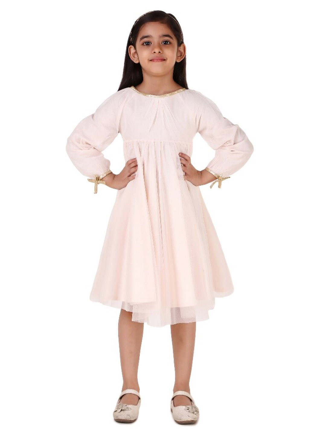 Buy Miyo Girls Fit & Flare Dress - Dresses for Girls 28555968 | Myntra