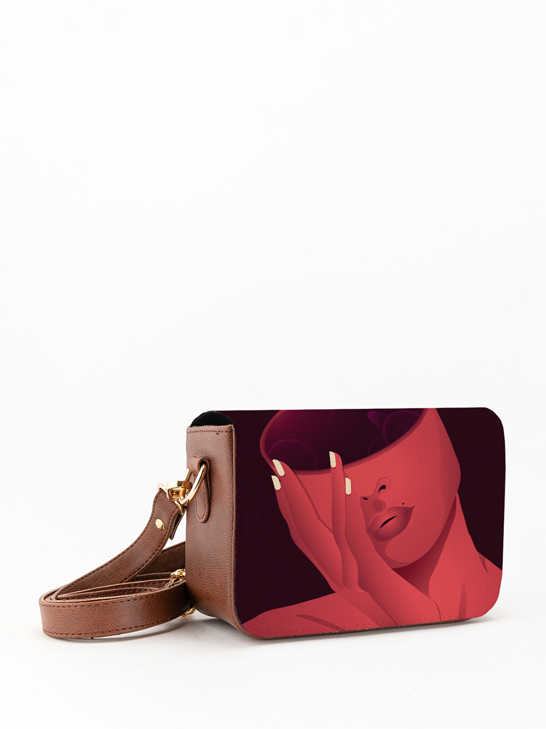 Buy Kalankit Graphic Printed Swagger Sling Bag - Handbags for Women ...