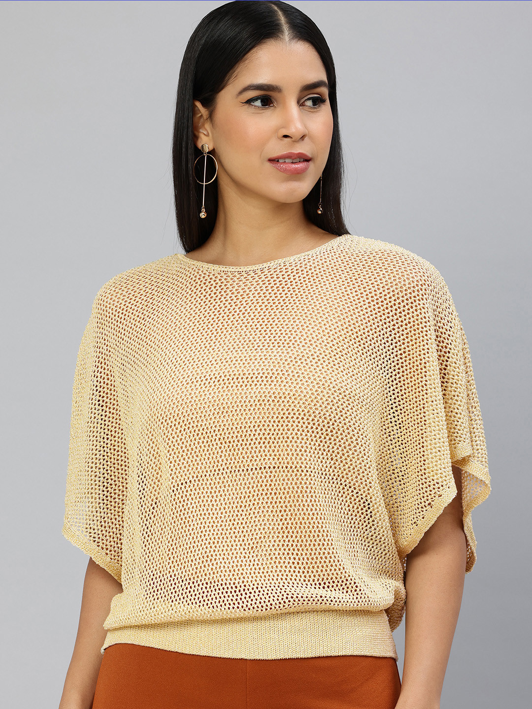 Buy London Rag Batwing Sleeves Sheer Top - Tops for Women 28583922 | Myntra