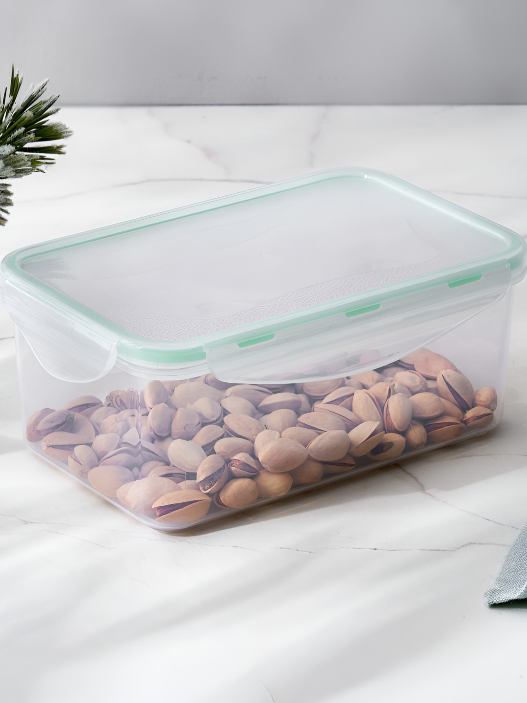 Buy Home Centre Green Veda Storage Container 1.4L - Container for ...