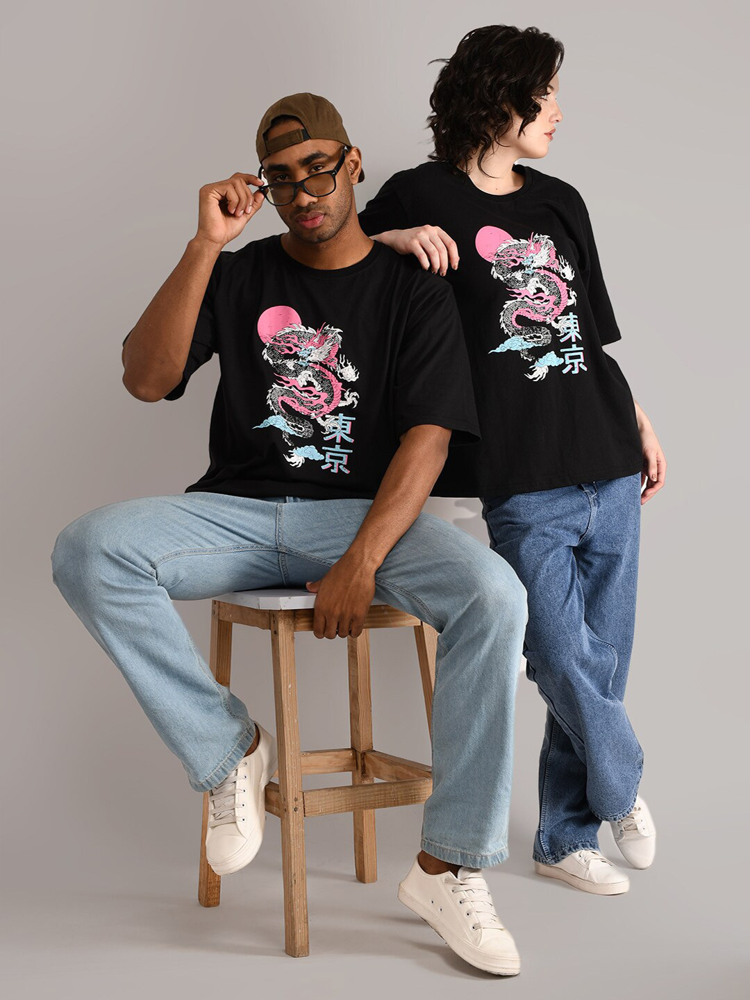 Buy ABSOLUTE DEFENSE Unisex Graphic Printed Round Neck Pure Cotton ...