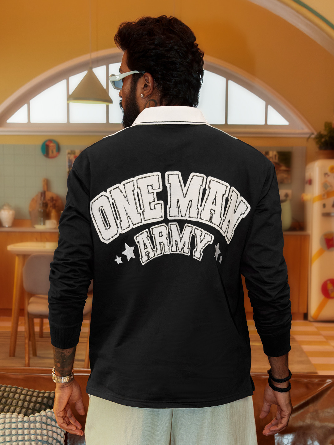 Buy The Souled Store Punisher: The One Man Army Typography Printed ...