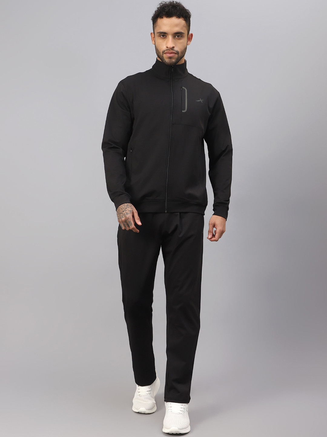 Buy VECTOR X Men Mid Rise Mock Collar Tracksuits - Tracksuits for Men ...