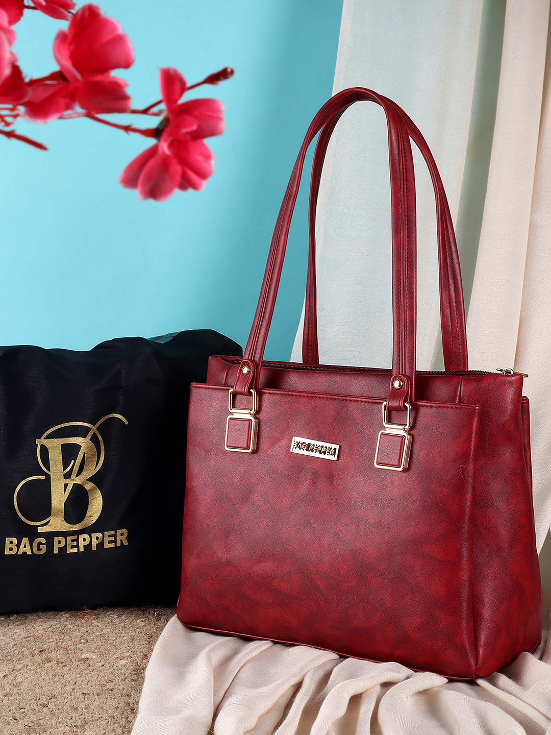 Buy Bag Pepper PU Structured Shoulder Bag - Handbags for Women 28610568 ...