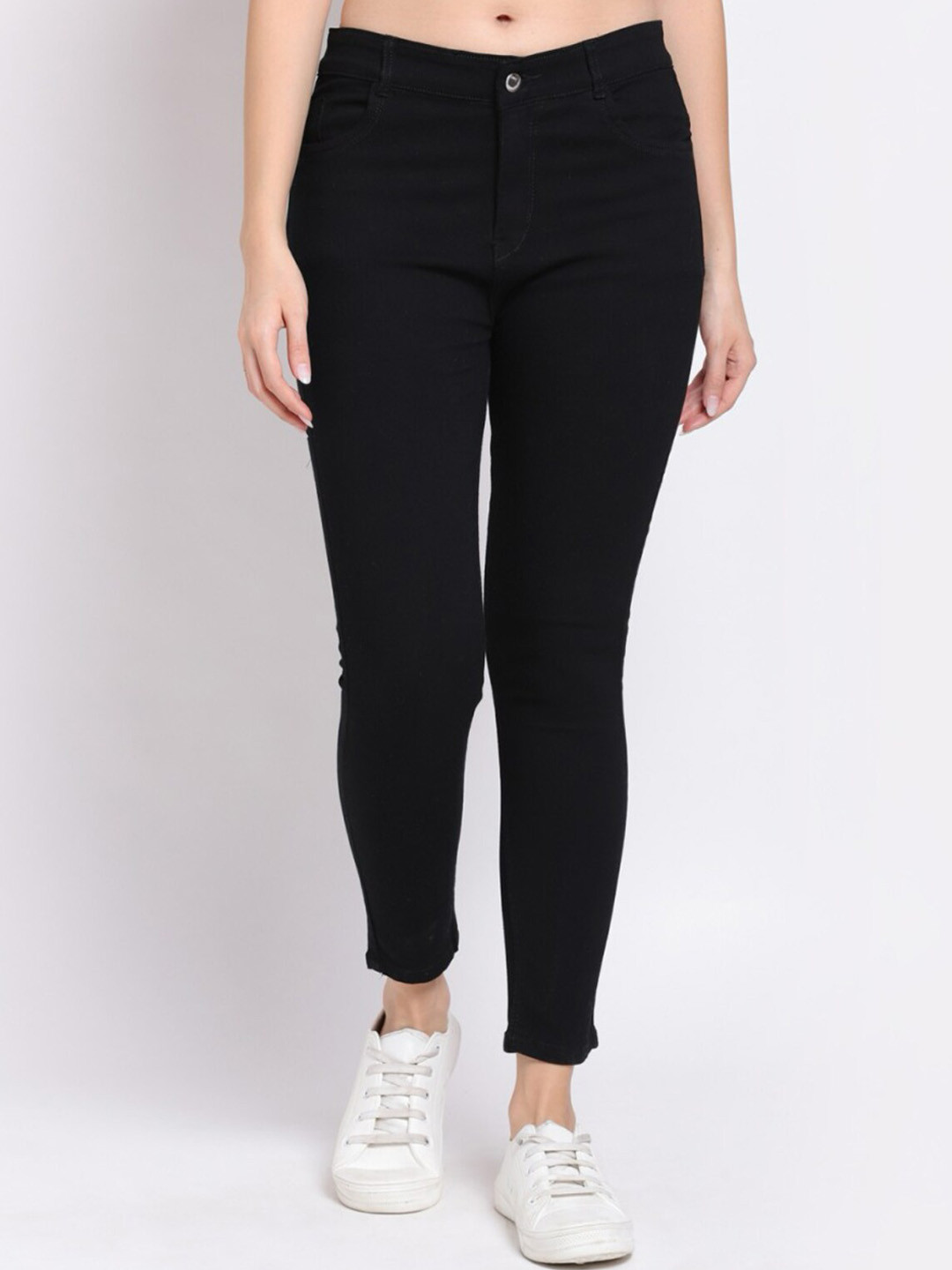 Buy BAESD Girls Skinny Fit Mid Rise Clean Look Stretchable Jeans ...