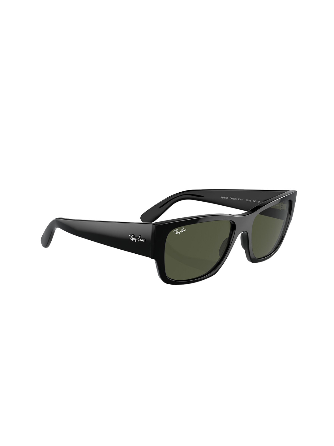 Buy Ray Ban Unisex UV Protected Green Lens Rectangle Sunglasses ...