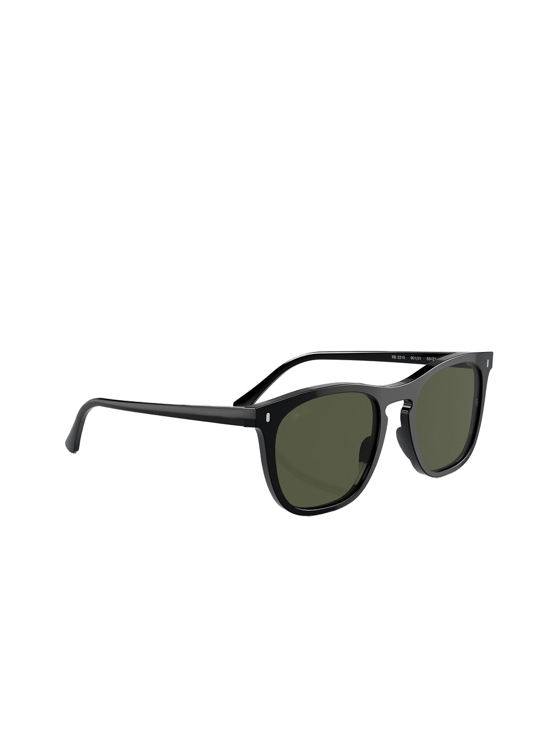 Buy RAY BAN Unisex UV Protected Green Lens Square Sunglasses 0RB2210901 ...