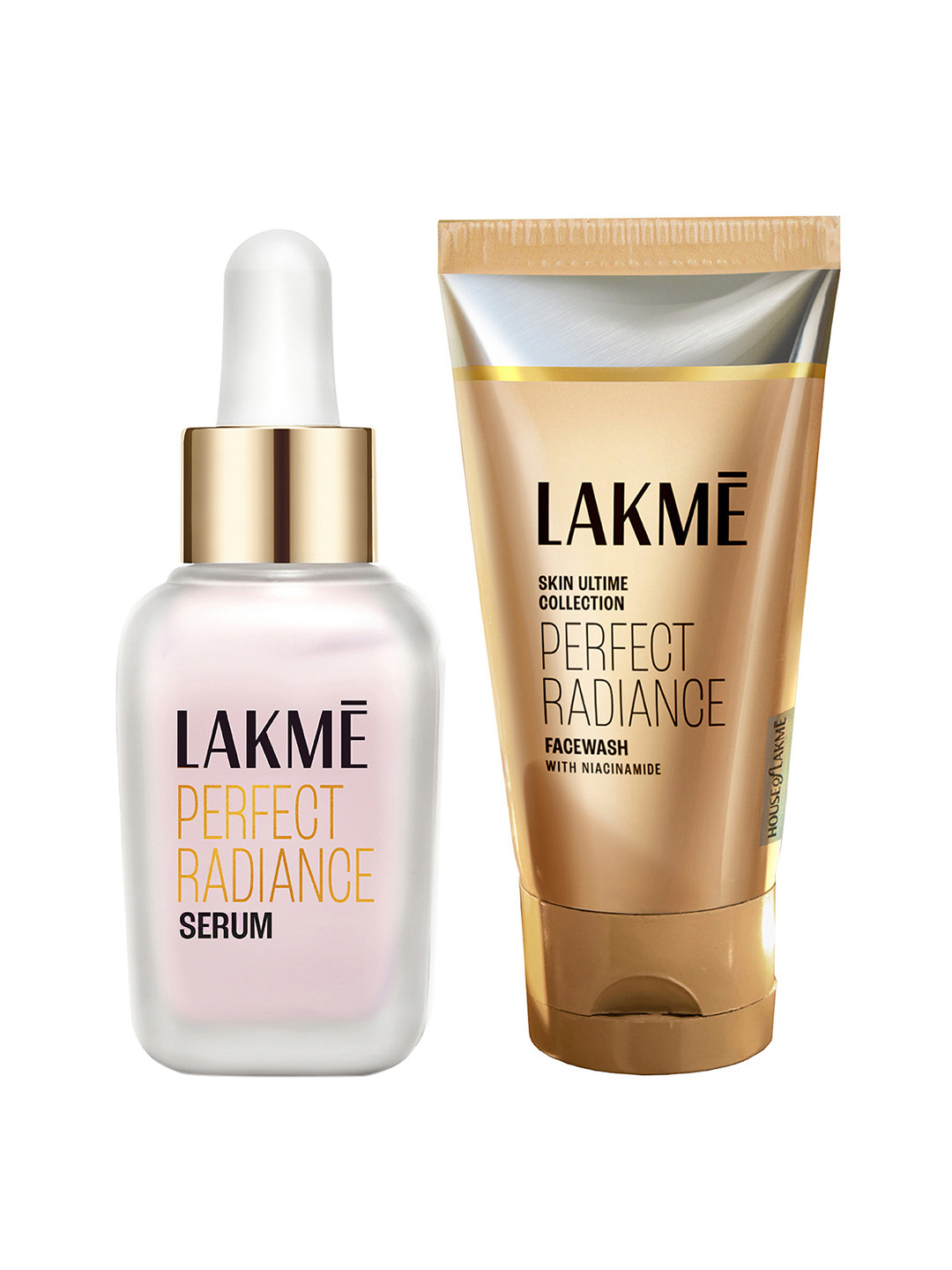 Buy Lakme Absolute Perfect Radiance Duo Face Wash 50 G & Face Serum ...